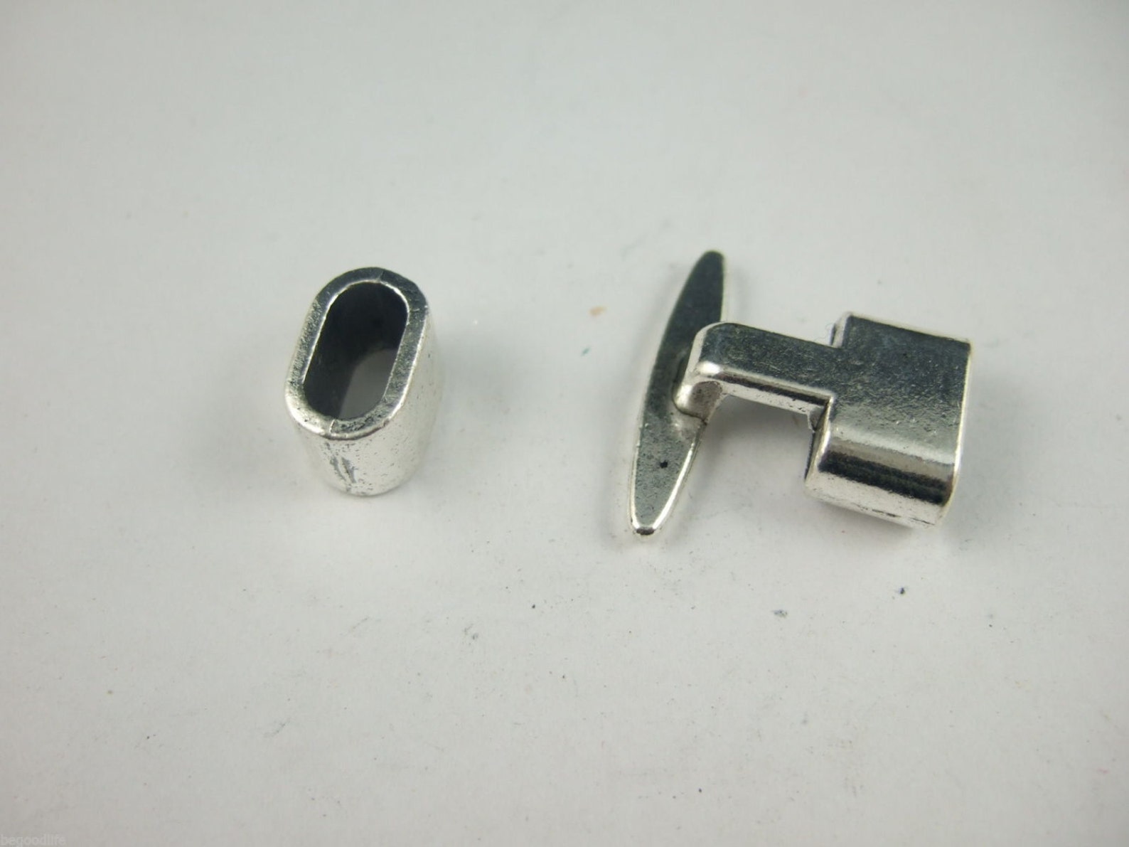 5 Sets Antique Silver T-bar Hook Clasp 10x5mm for 5MM Round | Etsy