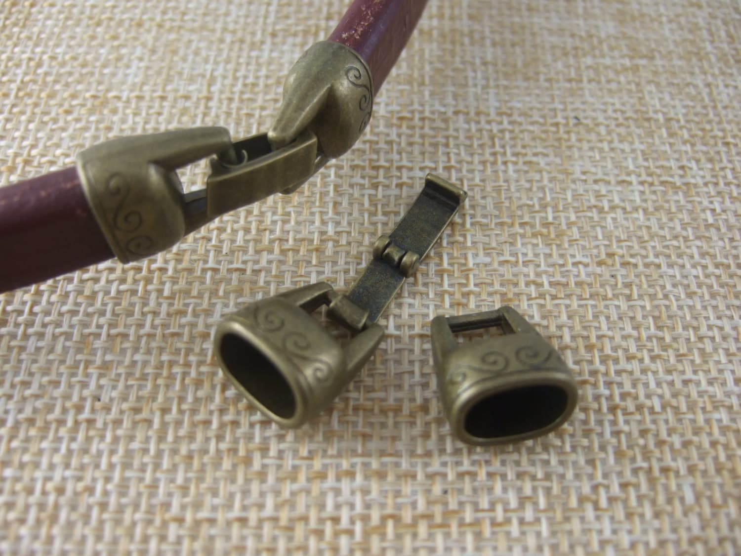 5 Sets Antique Bronze Snap Clasp Lace Clip Clasps 10x6mm for - Etsy