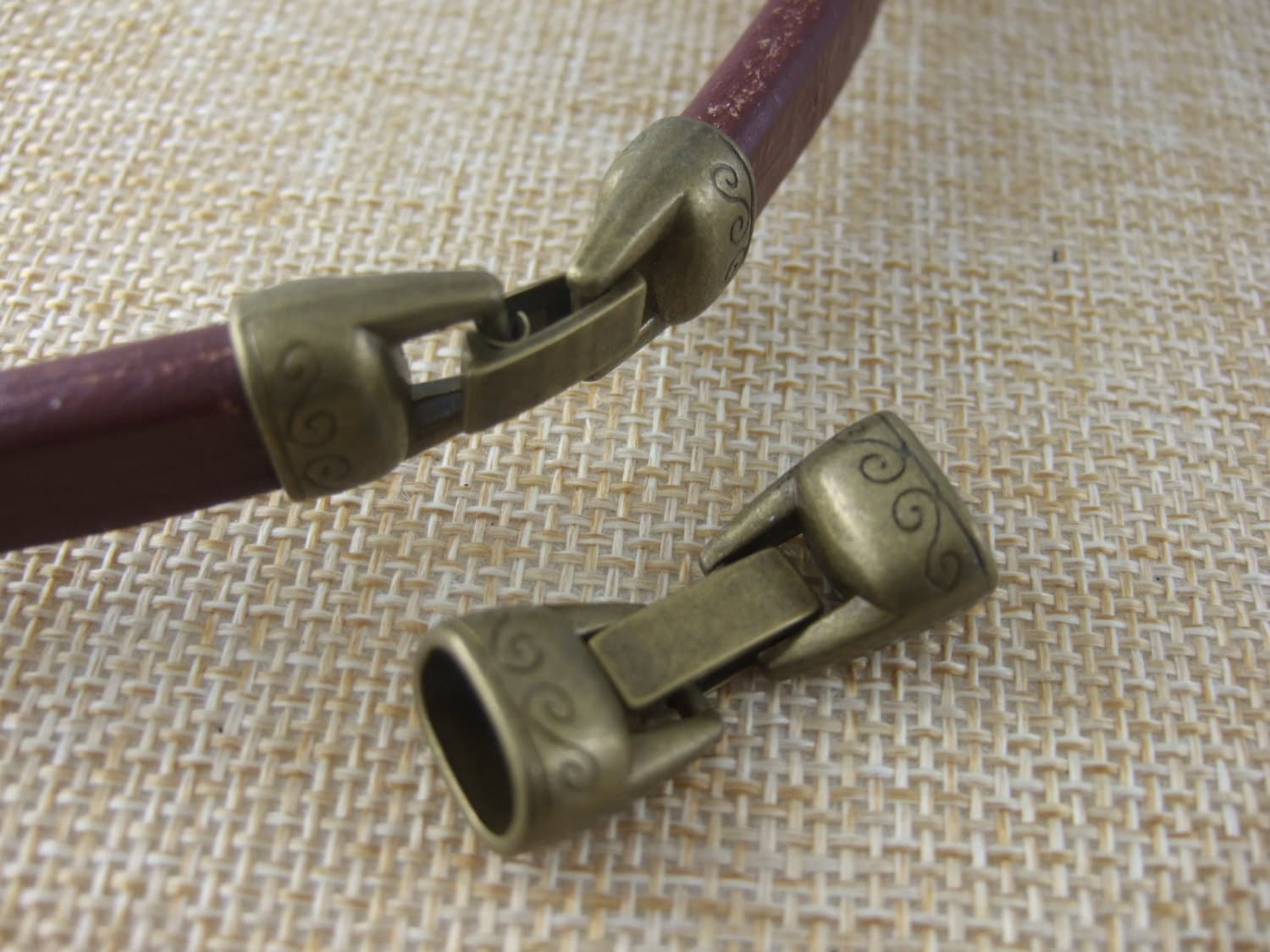 5 Sets Antique Bronze Snap Clasp Lace Clip Clasps 10x6mm for - Etsy