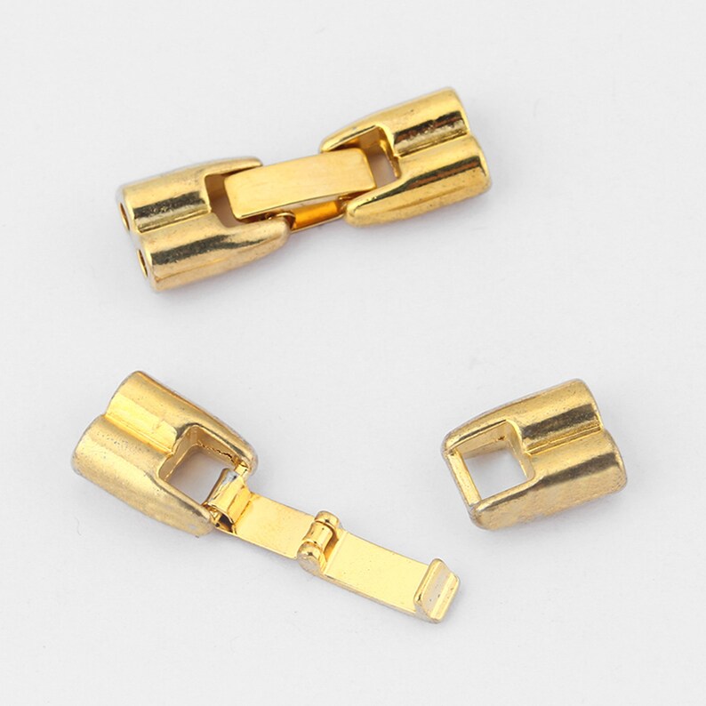 3 Sets 3mm Double Strands/ 2 Holes Snap Clip Clasps for 3mm - Etsy