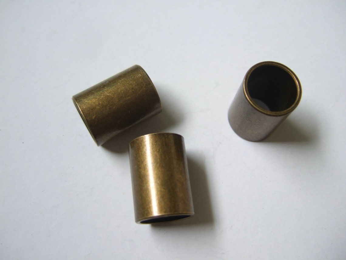 10pcs 10mm Round Tube Slider Spacer Brass Sliders - Etsy