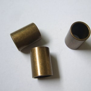 10pcs 10mm Round Tube Slider Spacer Brass Sliders - Etsy