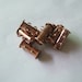 10 Sets Antique Copper 2-strands Clasp Magnetic Slide Lock | Etsy