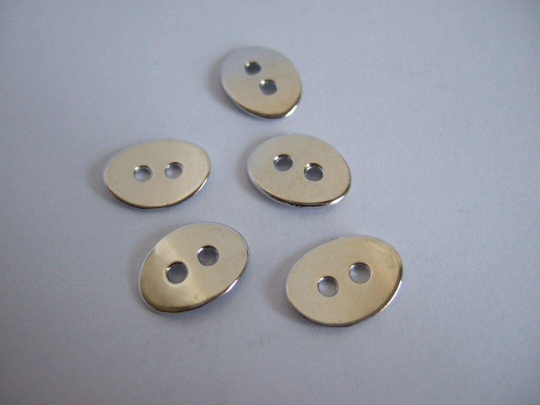 20pcs Antique Silver Button for Wrap Bracelets 2mm Hole Fit 1.5mm ...