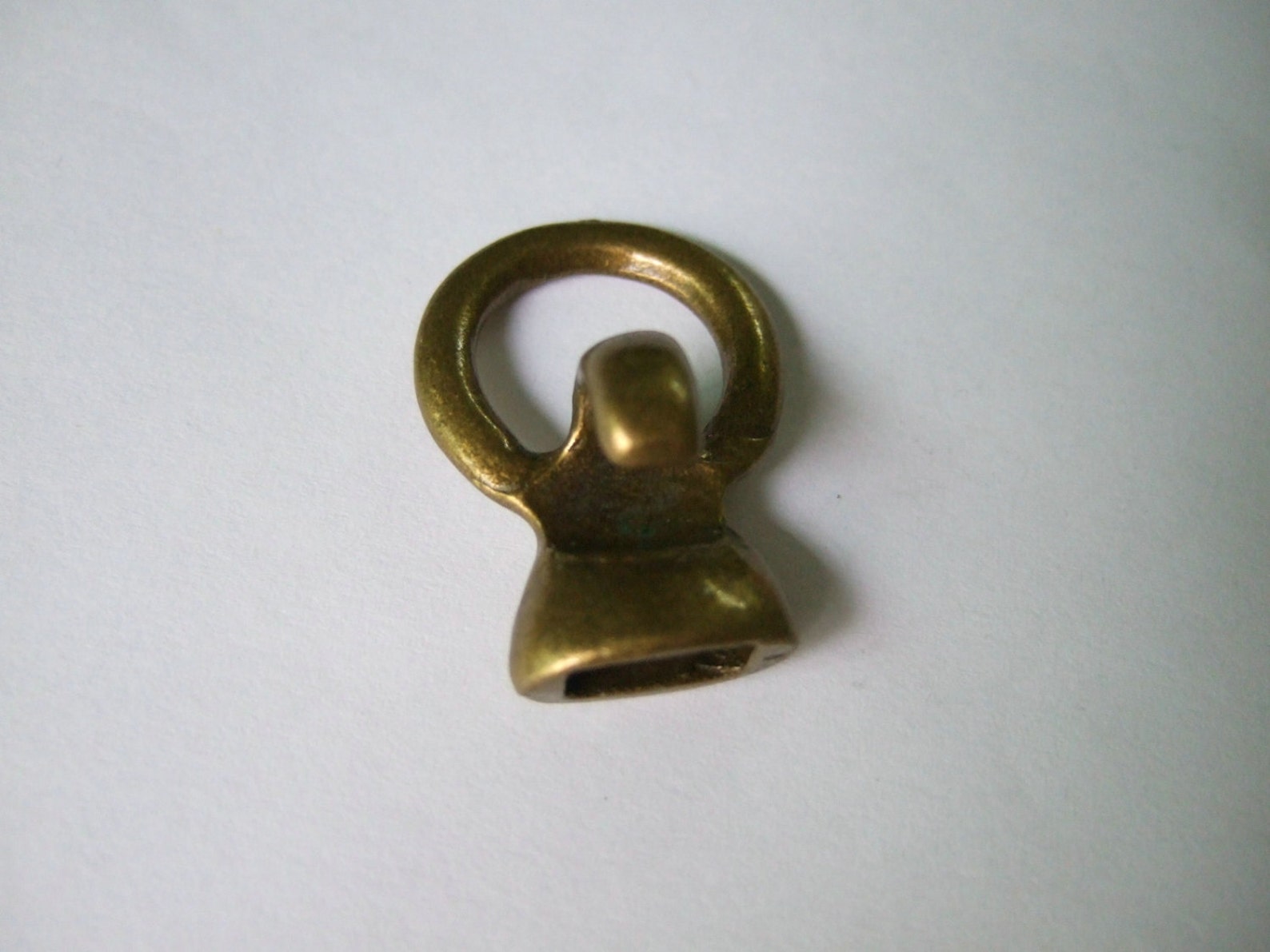 5 Antique Bronze Open Hook Clasp , All in One Clasp for 5MM Round ...