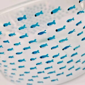 Hand Painted Decorative Glass Fish Shoal Bowl - the Showstopper - Etsy