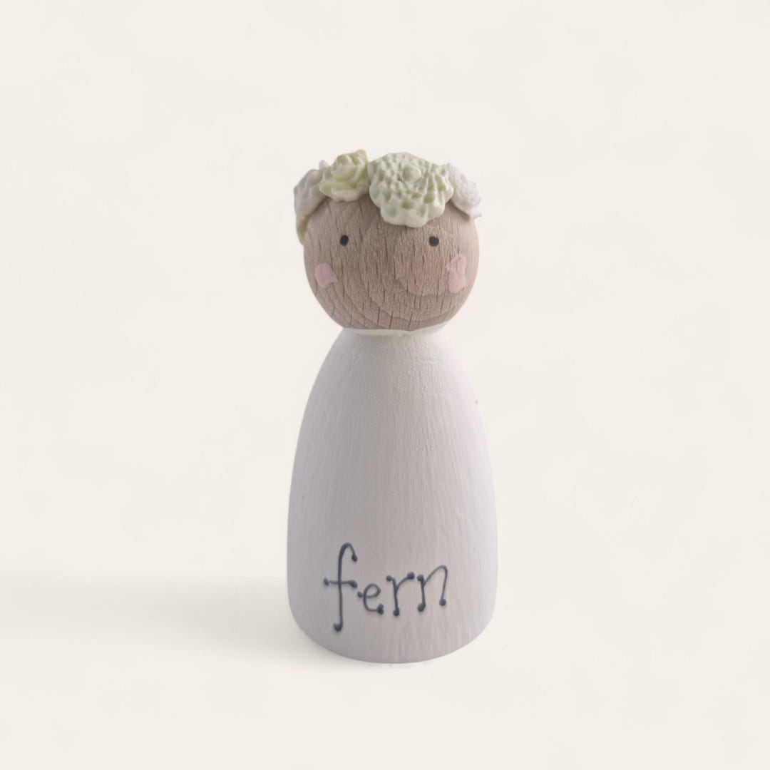 Personalised Peg Doll, Dashboard or Desk Buddy, Stocking Filler - Etsy UK