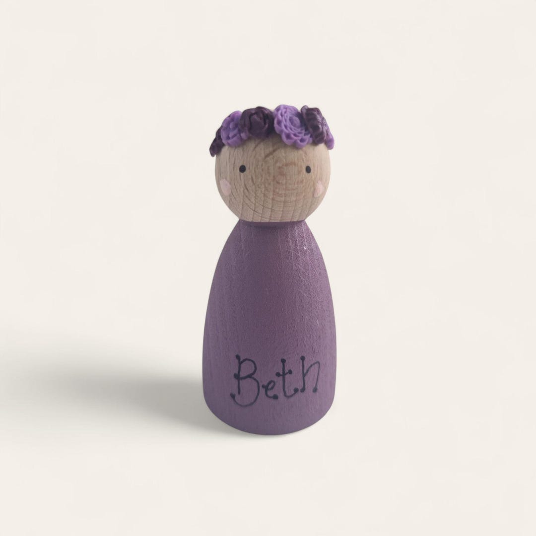 Personalised Peg Doll, Dashboard or Desk Buddy, Stocking Filler - Etsy