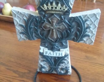 Resin Cross With Design - Etsy