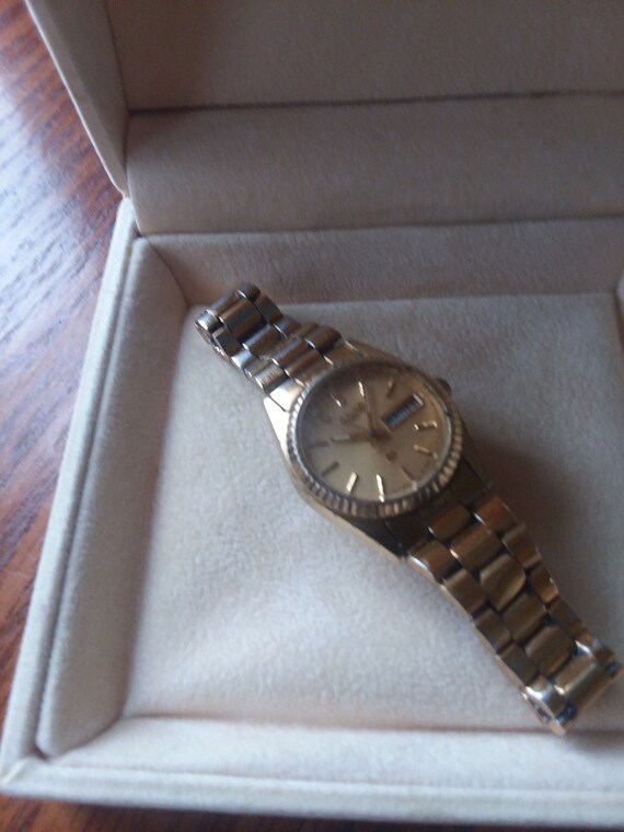 Vintage Seiko Ladies Goldtone Link Watch - Gem