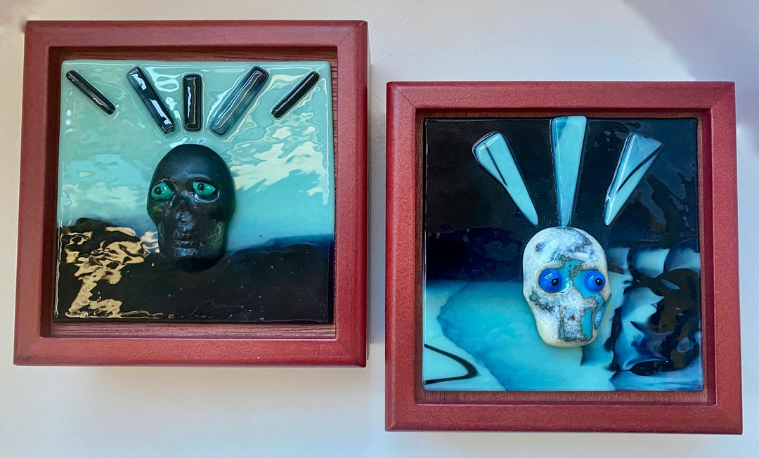 Medium Skull Boxes (2 Options) - Etsy