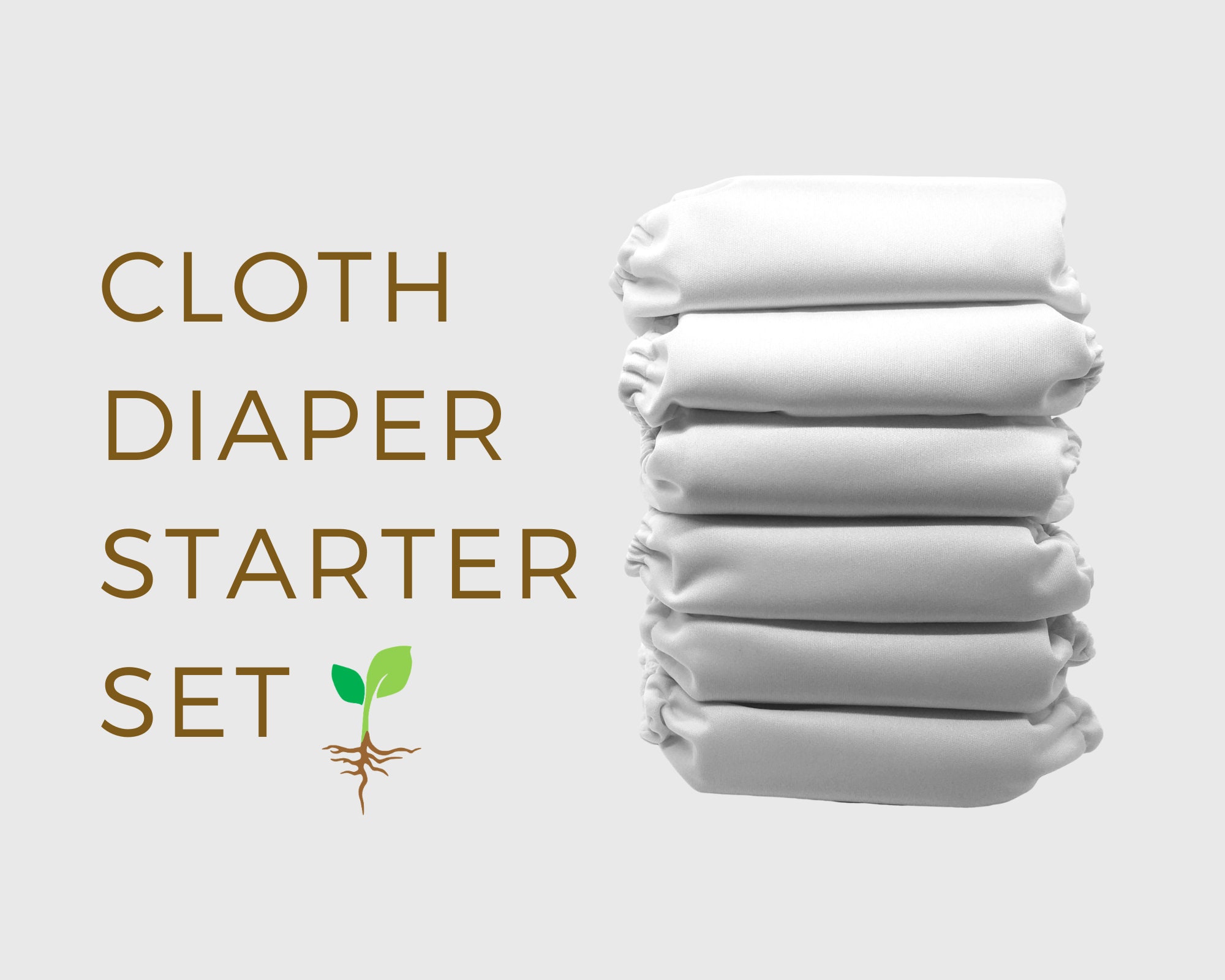 Sew Your Own Starter Stash Complete DIY Kit for 3 Cloth Diapers - Etsy