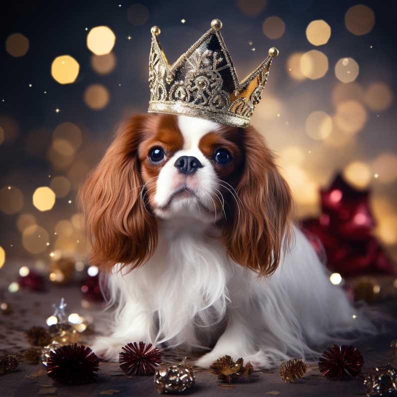 475 New Year's Eve Dog PNG Bundle, Premium Party Puppy Art, Happy New ...