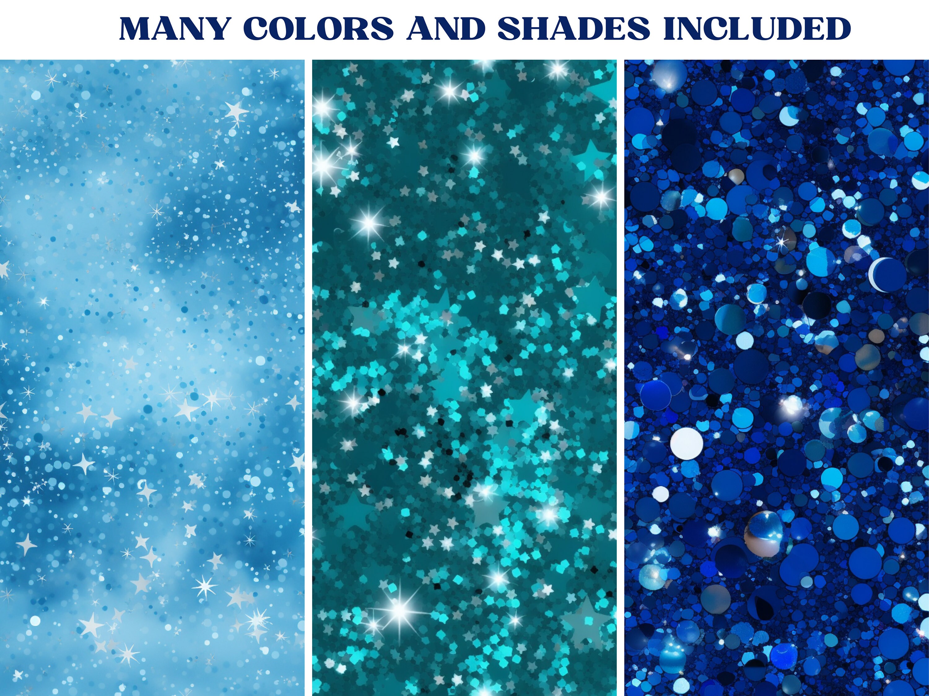 200+ Sparkle Glitter and Sequin Glam Seamless Digital Papers * Premium ...