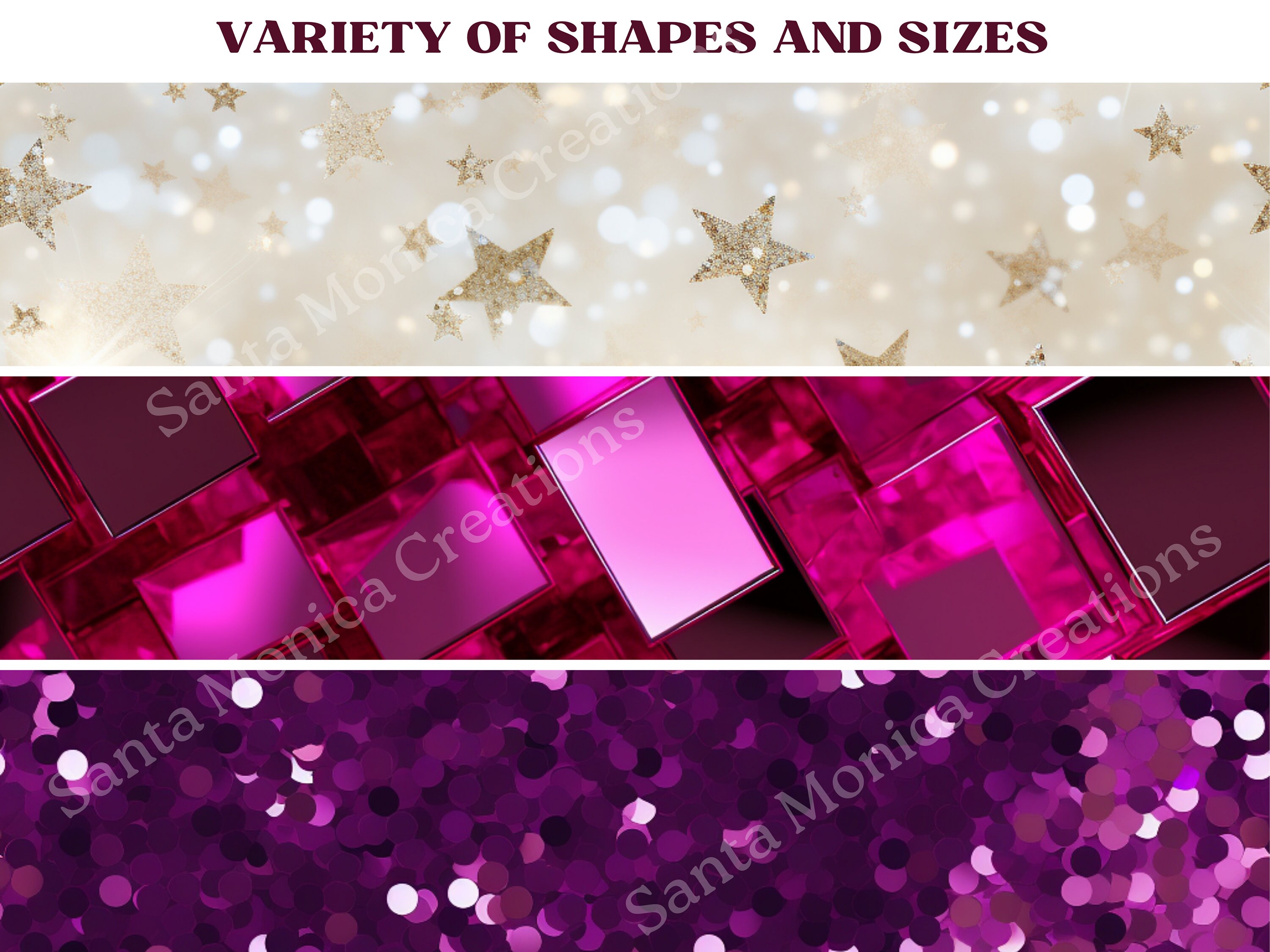 200+ Sparkle Glitter and Sequin Glam Seamless Digital Papers * Premium ...