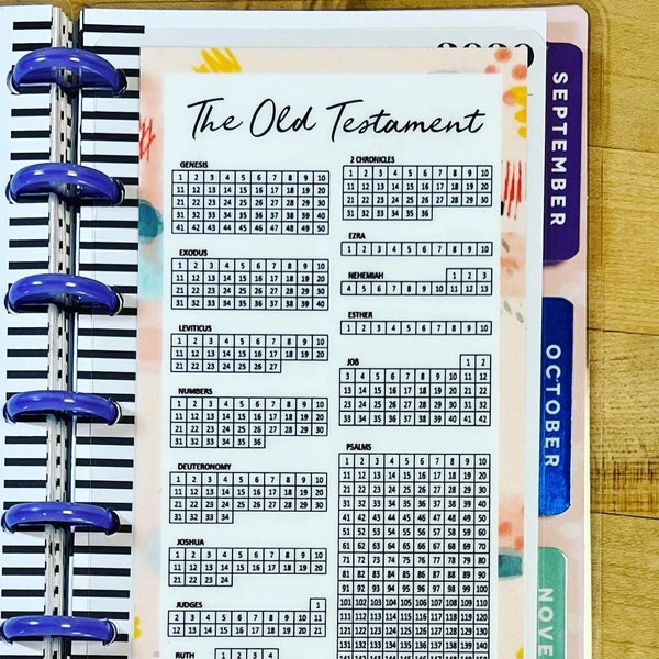 Happy Planner Bible - Etsy