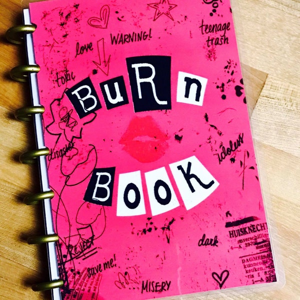 Happy Planner Burn Book - Etsy