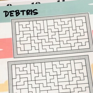 DASHBOARD Debtris Money Saving 'out of Debt' Tracker for Use With ...