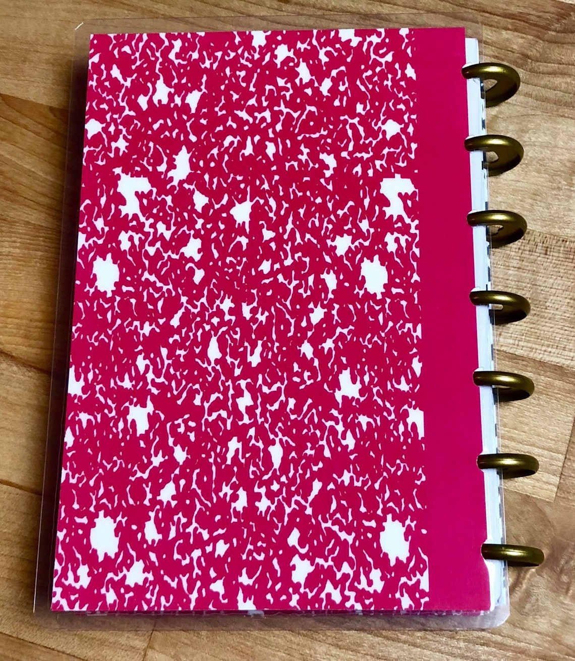 Front and Back Cover Set Pink Composition Book for use with | Etsy