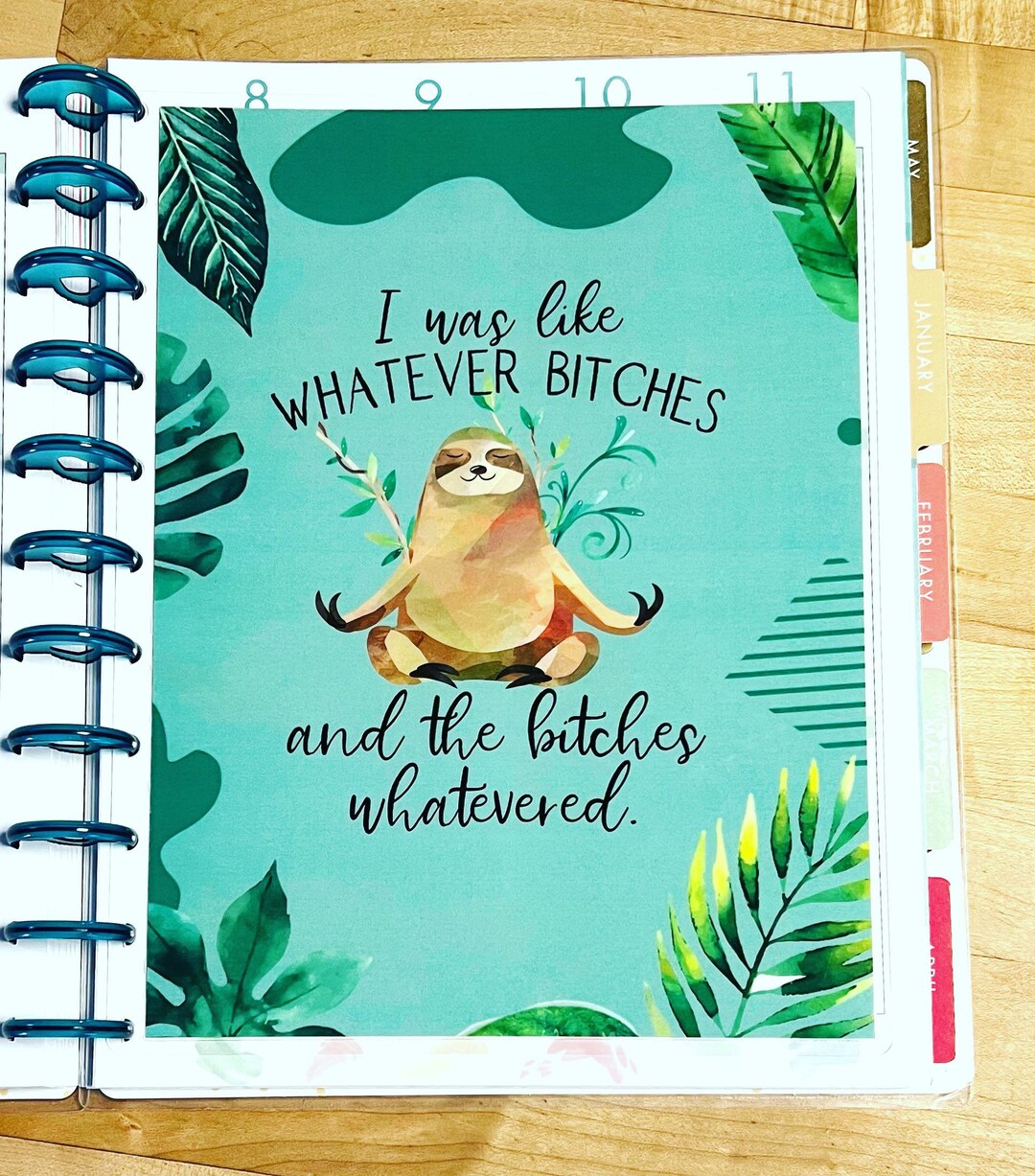 DASHBOARD Sloth 'whatever' for Use With BIG Happy - Etsy