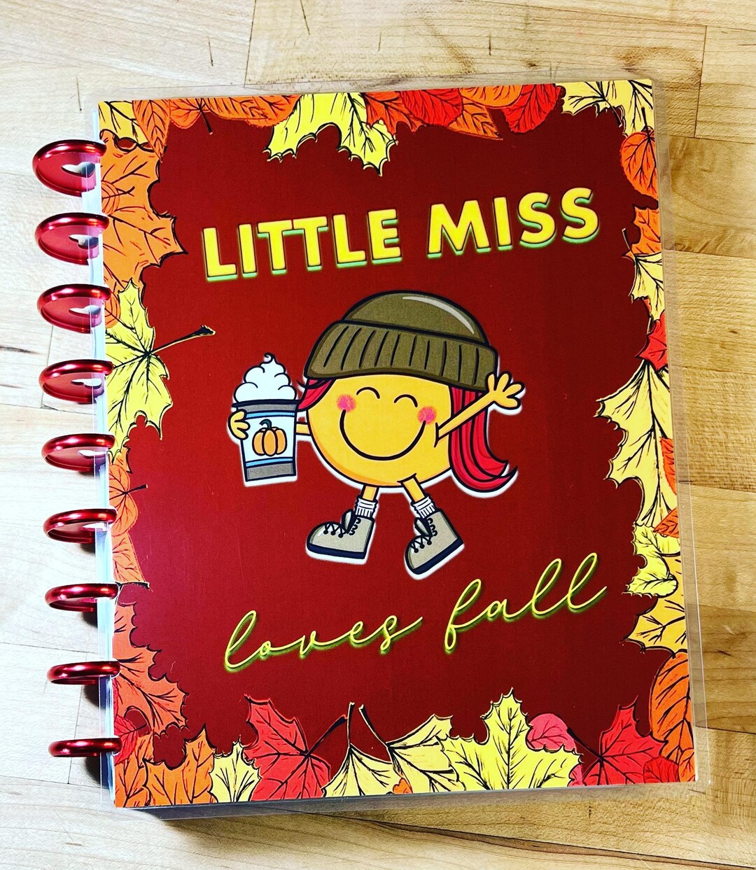 Front & Back Cover Set little Miss Loves Fall for Use With - Etsy