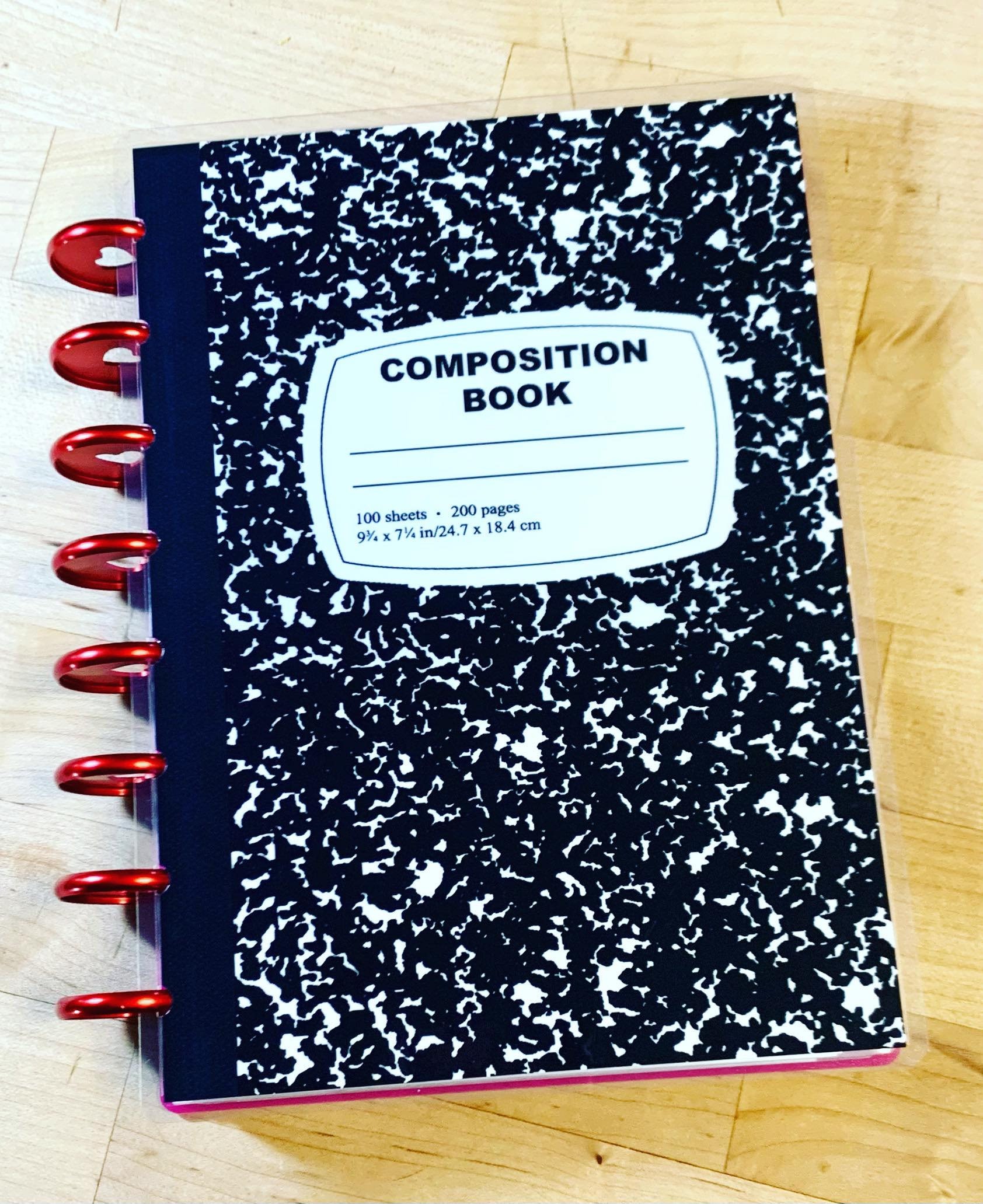 Composition Notebook Back Cover