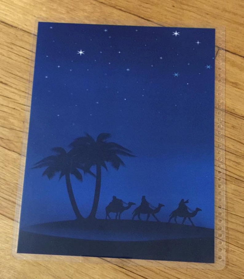 Front and Back Cover Set Nativity Christmas for use with Erin | Etsy