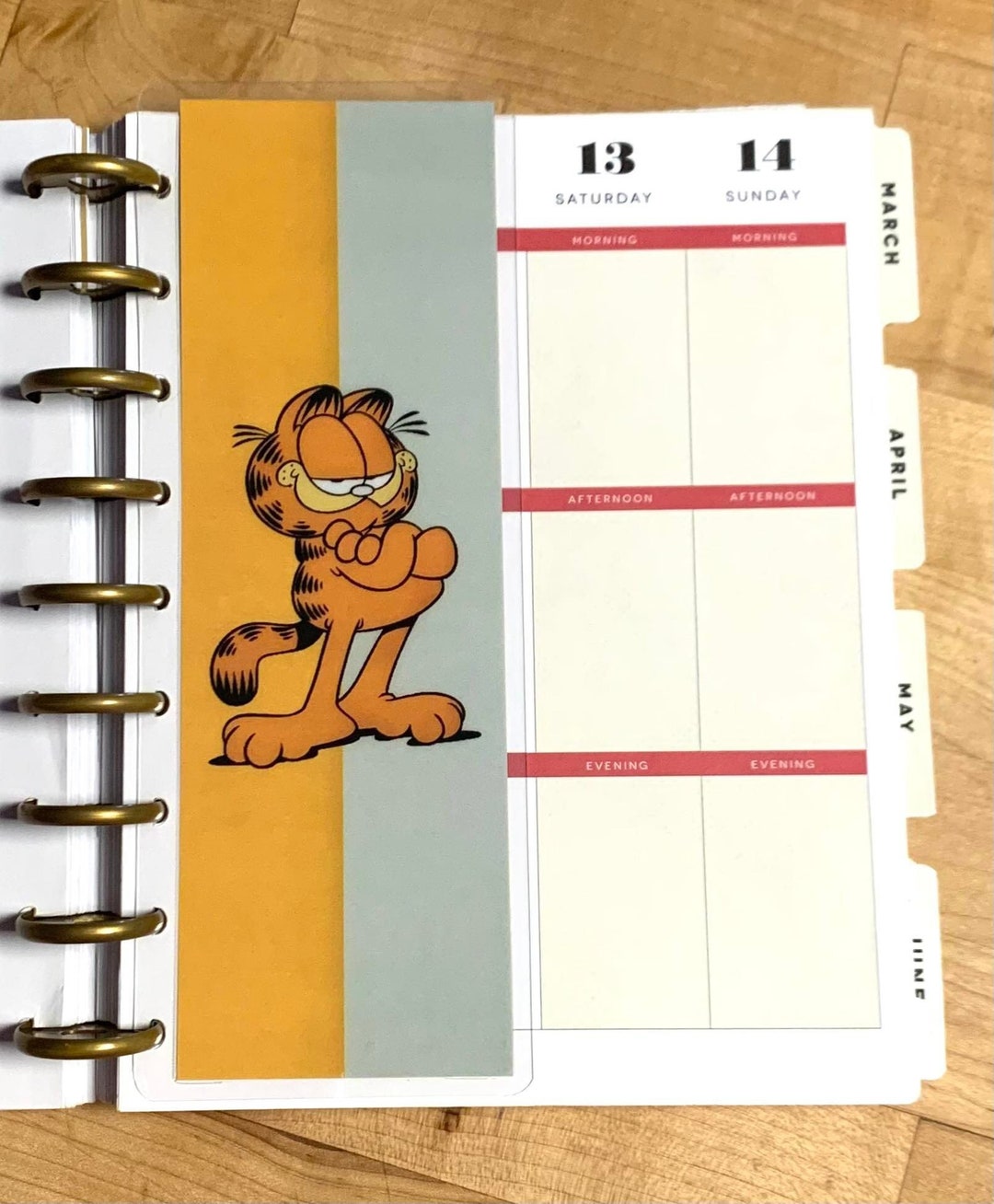 Dashboard/bookmark (SHORT) - Garfield for Use With Classic Happy ...