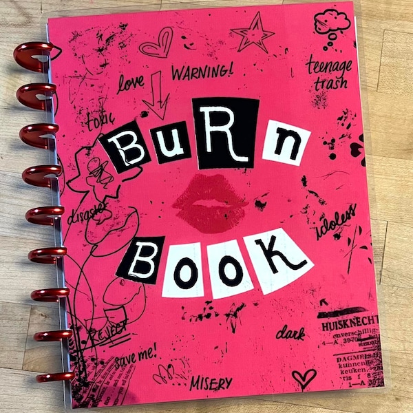 Burn Book Cover - Etsy