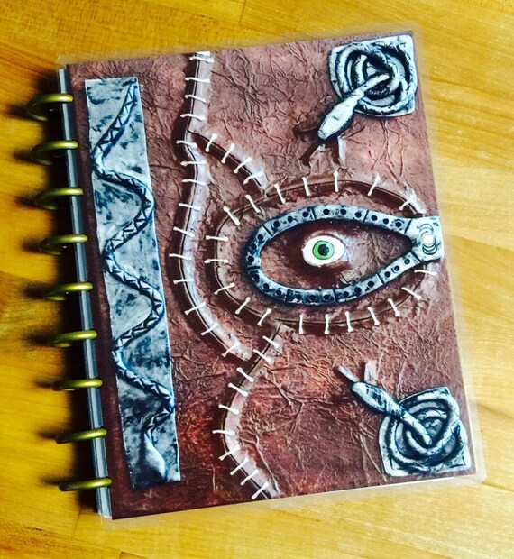 Front and Back Cover Set Hocus Pocus Inspired Spell Book | Etsy