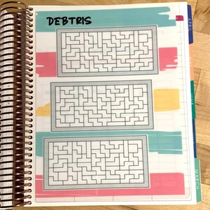 DASHBOARD Debtris Money Saving 'out of Debt' Tracker for Use With ...