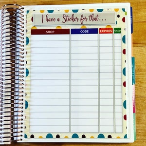 DASHBOARD Coupon Shop Codes Tracker for Use With Classic - Etsy