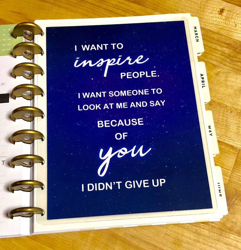 DASHBOARD Inspirational Quote for Use With Classic Happy | Etsy