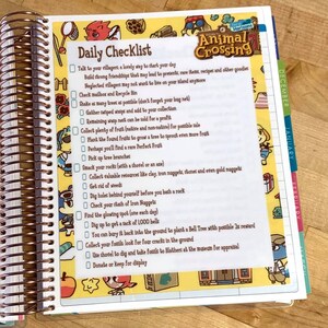 DASHBOARD -- Animal Crossing Daily Checklist for Use With Classic Happy ...