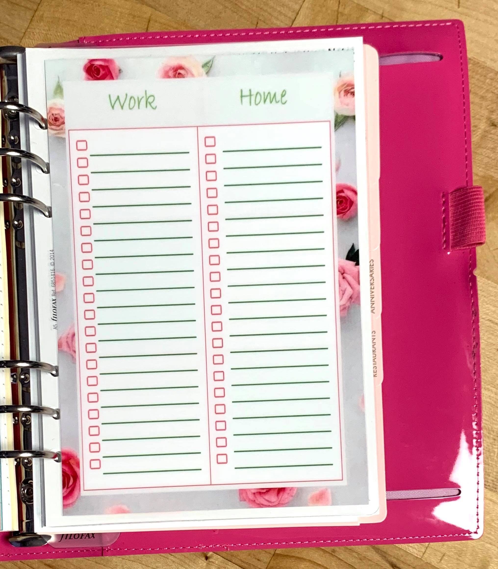 DASHBOARD to Do List work and Home Post It for Use With | Etsy