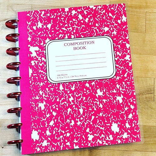 Front and Back Cover Set Composition Book for Use With Classic - Etsy