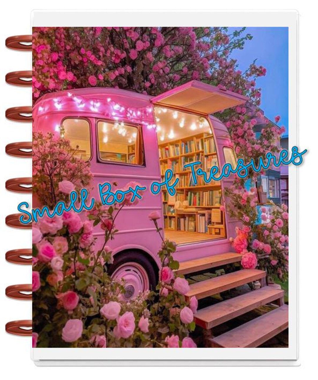 DASHBOARD Pink Mobile Library for Use With Happy Planner OR Erin ...