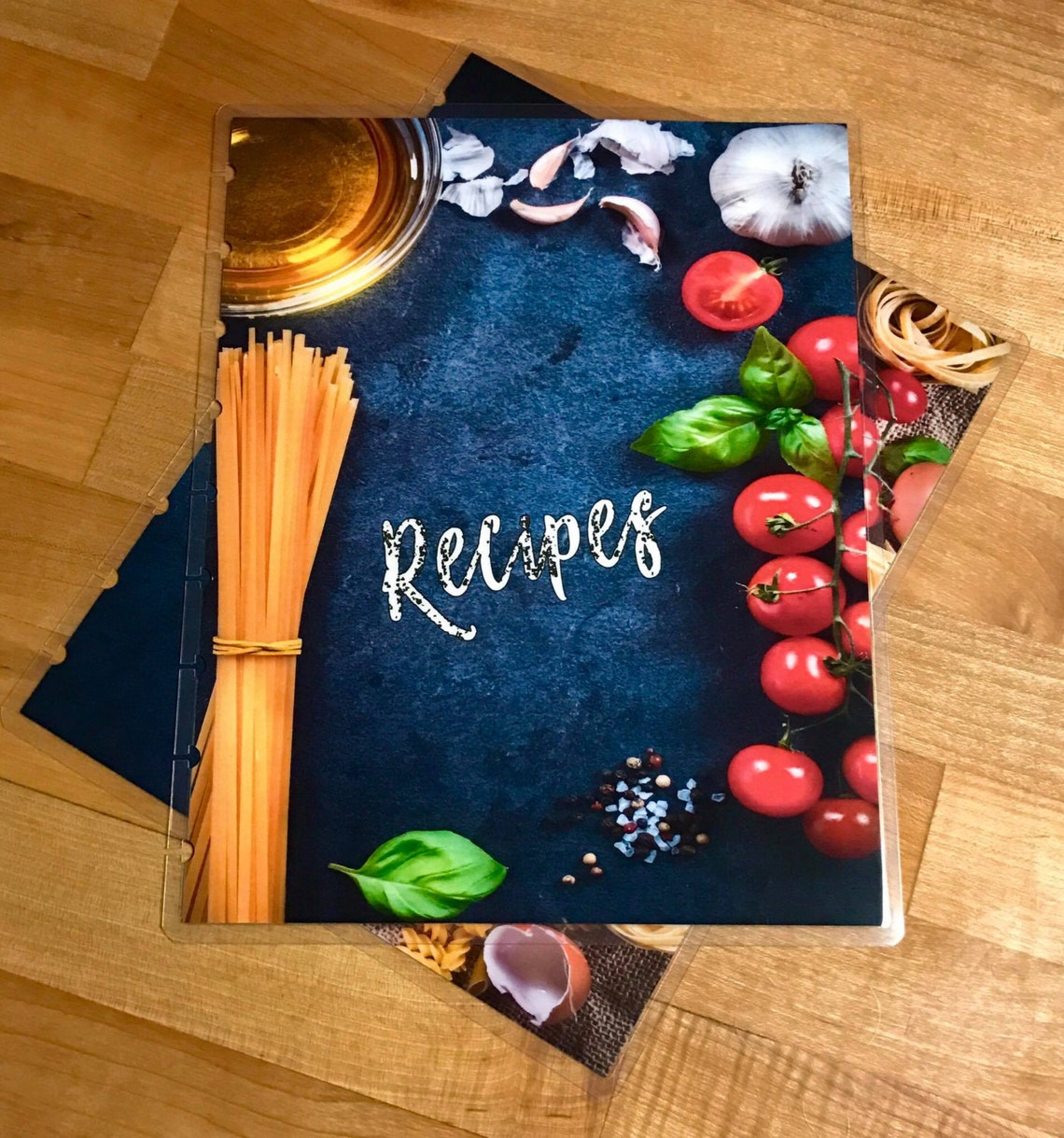 Front & Back Cover Set Food Recipes for use with Happy Planner | Etsy