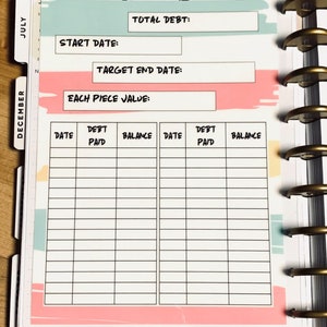 DASHBOARD Debtris Money Saving 'out of Debt' Tracker for Use With ...