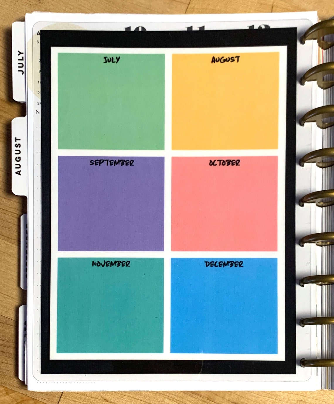 DASHBOARD Year at a Glance Important Dates for Use With | Etsy