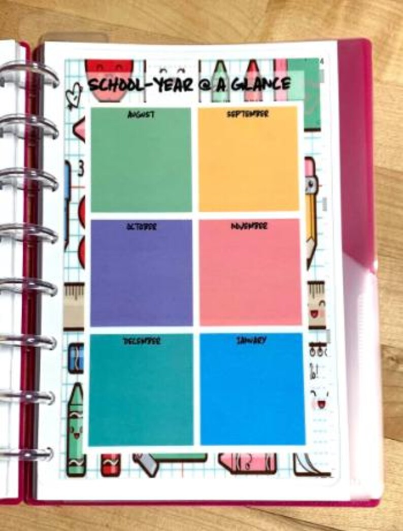 DASHBOARD School Year at a Glance Important Dates 4 Use W Classic ...