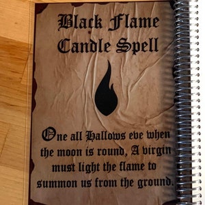 Front and Back Cover Set Hocus Pocus Inspired Spell Book Halloween for ...