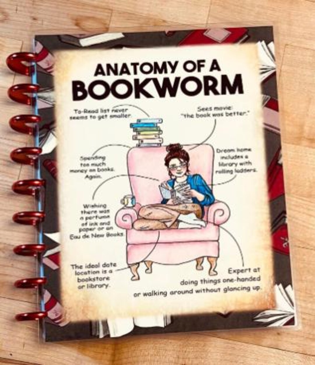 Front & Back Cover Set Anatomy of a Bookworm 4 Use W Classic/minihappy ...