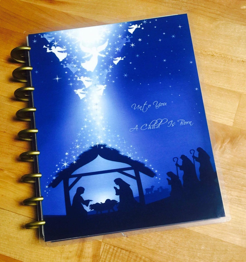 Front and Back Cover Set Nativity Christmas for use with Erin | Etsy