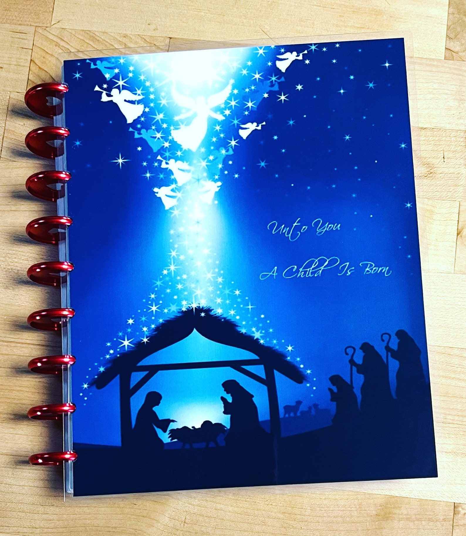 Front and Back Cover Set Nativity Christmas Holiday 4 Use W Classic ...