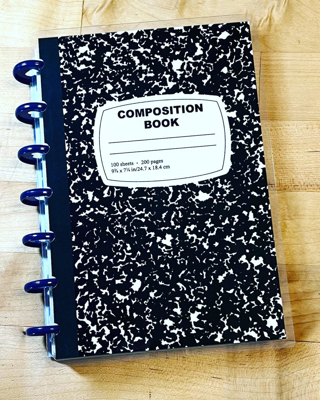 Front and Back Cover Set Composition Book for Use With the MINI Happy ...