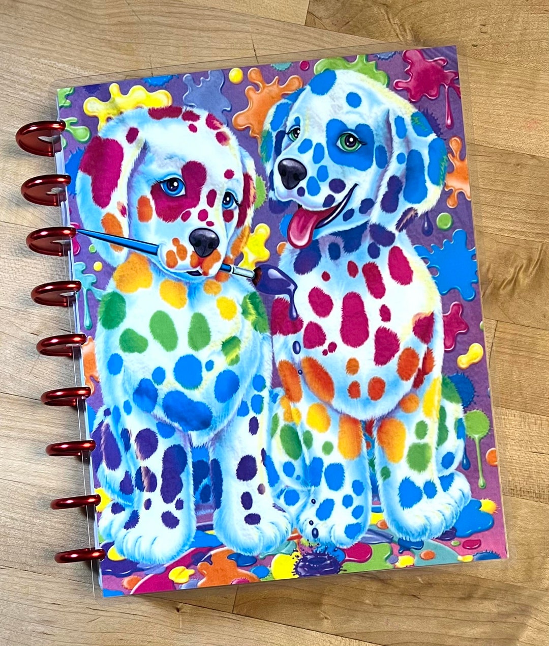 Front & Back Cover Set Colorful Dalmatians 4 Use W Classic/minihappy ...