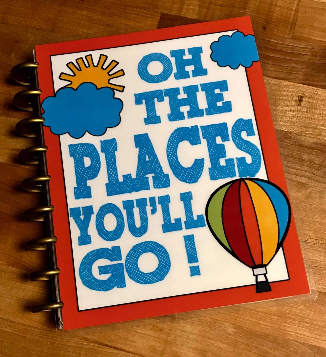 Front and Back Cover Set oh the Places You'll Go for Use - Etsy