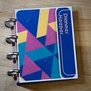 Front and Back Cover Set Planner Keeper Retro Trapper 80s 4 Use W ...