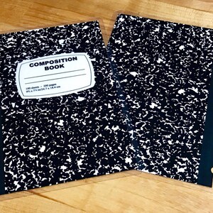 Front and Back Cover Set Composition Book for Use With the MINI Happy ...